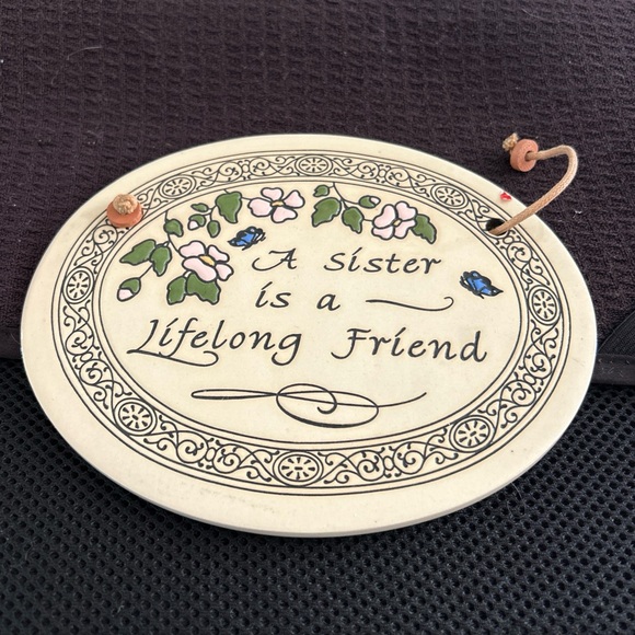 Accents | Trinity Pottery Wall Plaque Sister | Poshmark